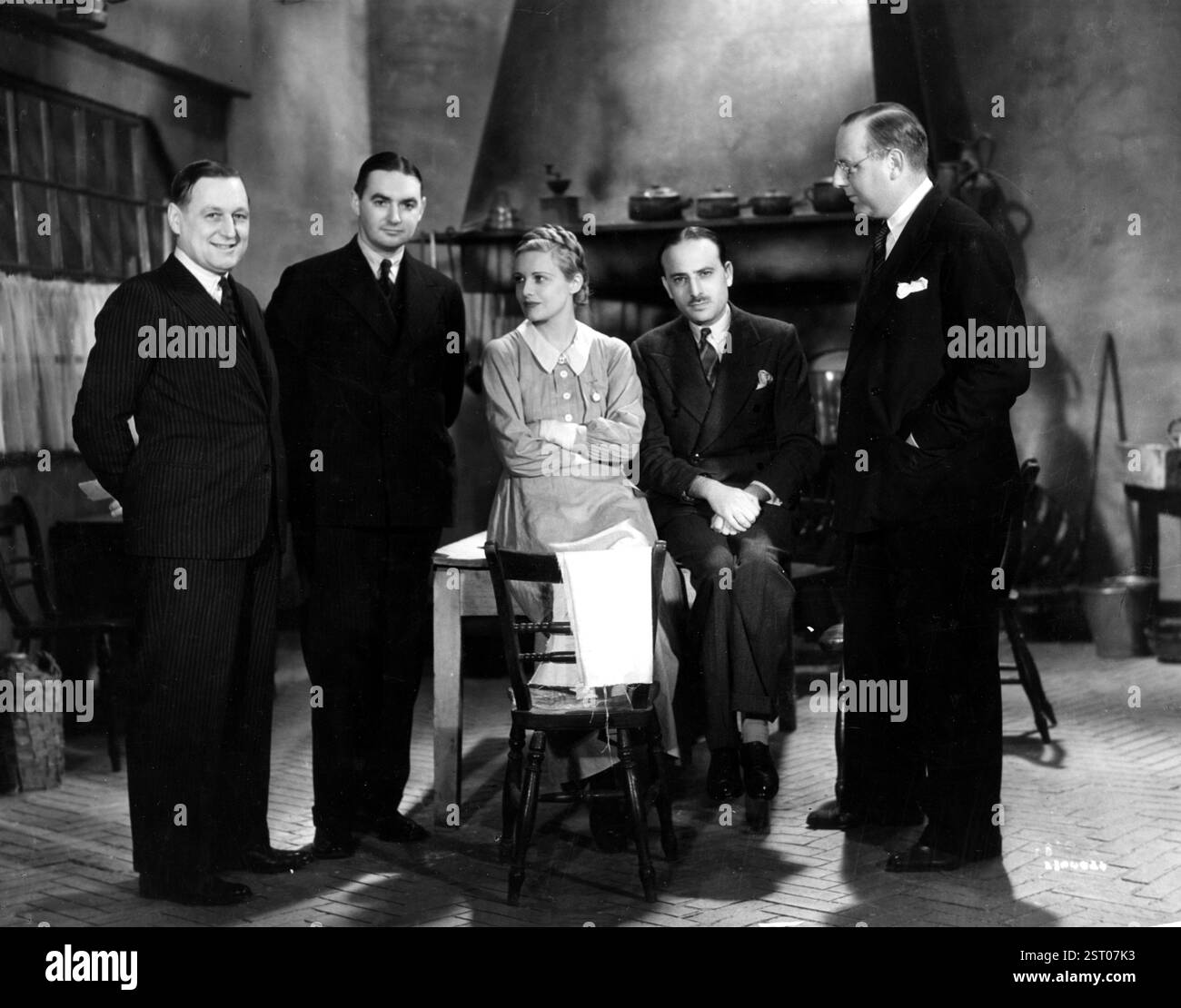I WAS A SPY [BR 1933] [L-R] Director of General Theatre Corp (Australia) Ltd RWG MACKAY, and ...
