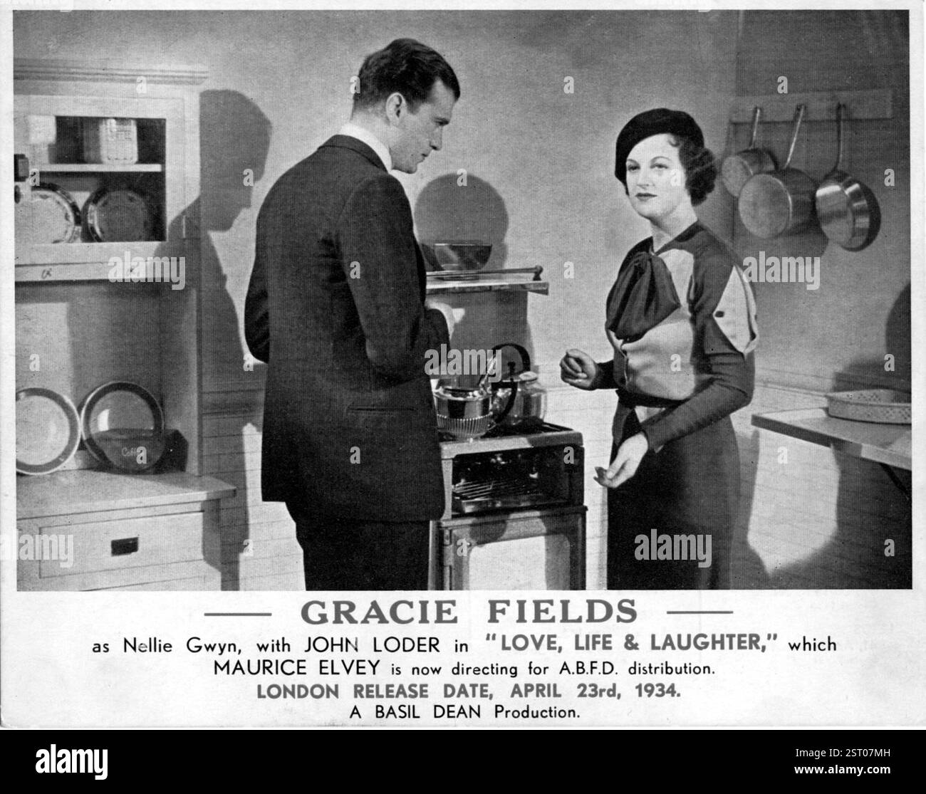 LOVE, LIFE AND LAUGHTER [BR 1934] JOHN LODER, GRACIE FIELDS Date: 1934 ...