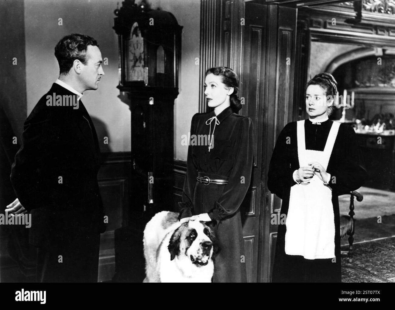 THE BISHOP'S WIFE [US 1947] [L-R] DAVID NIVEN, LORETTA YOUNG, ELSA ...