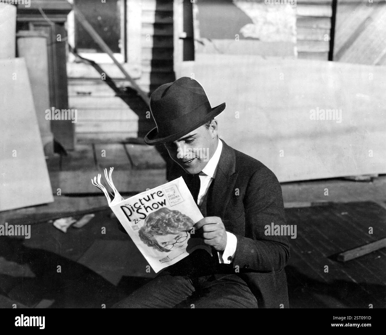 BOBBY VERNON [1897 - 1939] Silent film comedian Date: 1939 Stock Photo ...