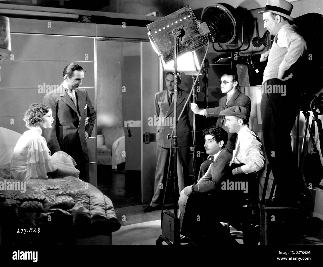THE BLACK CAT [US 1934] JULIE BISHOP, BELA LUGOSI, Director EDGAR ULMER ...