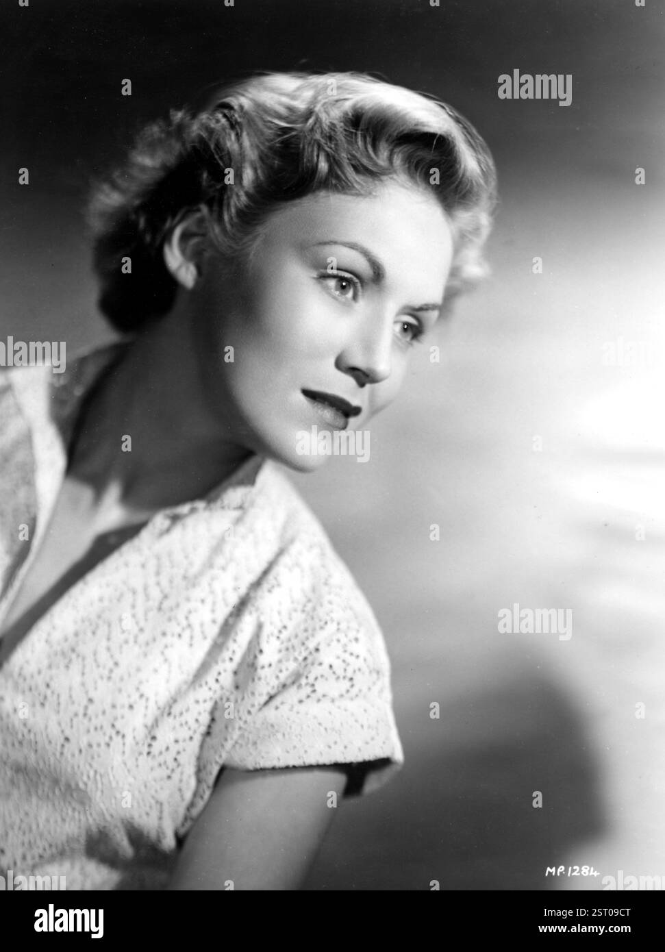 VERONICA HURST [b.1931] British actress in 1951 Date: 1931 Stock Photo ...