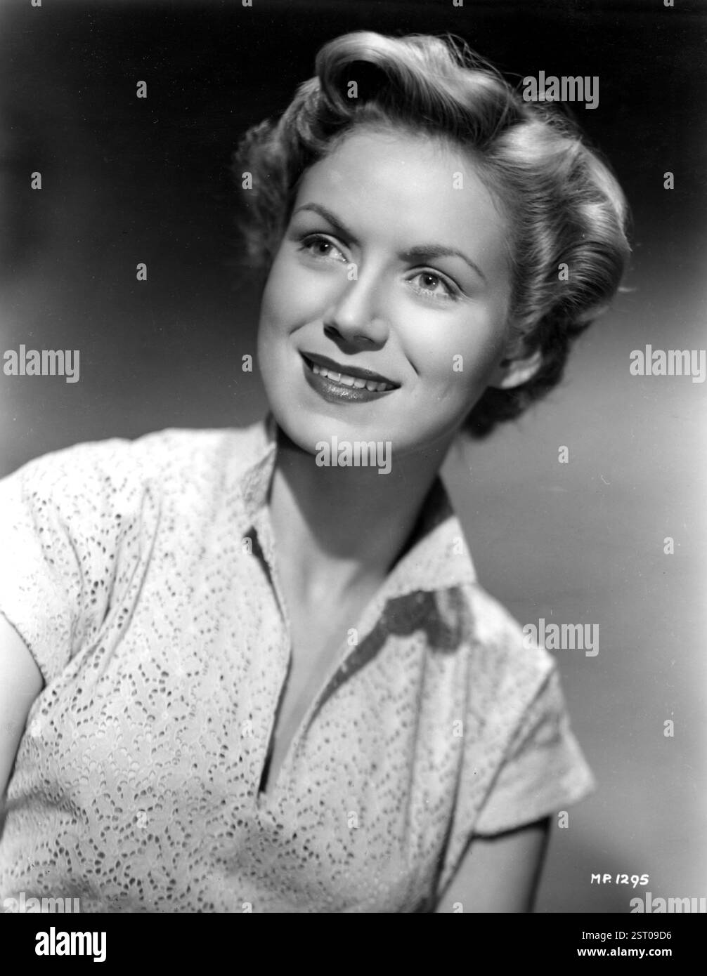 VERONICA HURST [b.1931] British actress in 1951 Date: 1931 Stock Photo ...