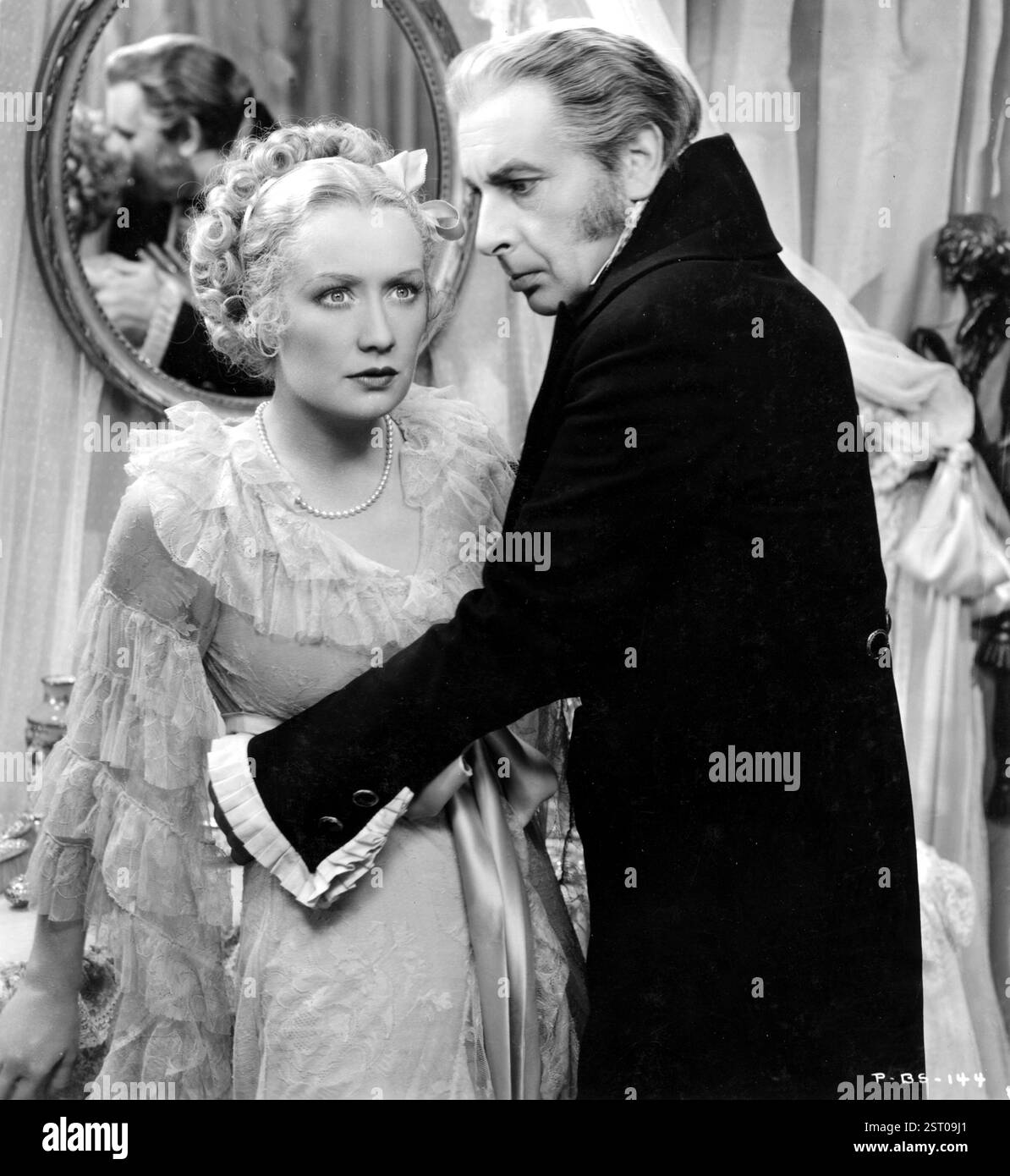 BECKY SHARP [US 1935] MIRIAM HOPKINS as Becky Sharp, CEDRIC HARDWICKE ...