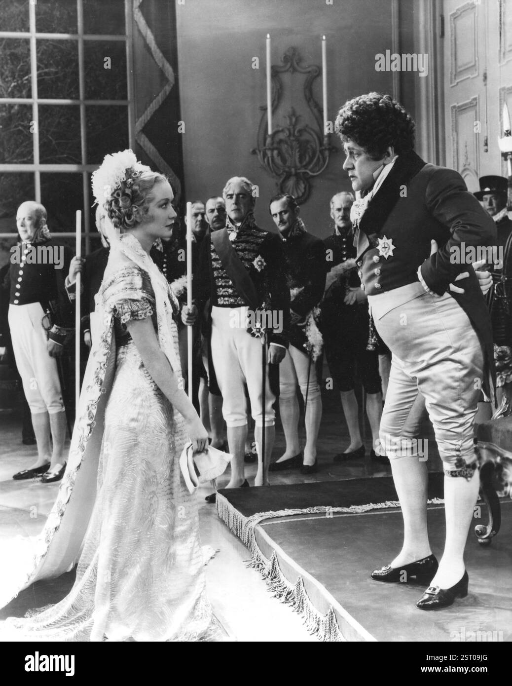 BECKY SHARP [US 1935] MIRIAM HOPKINS as Becky Sharp, OLAF HYTTEN as the ...