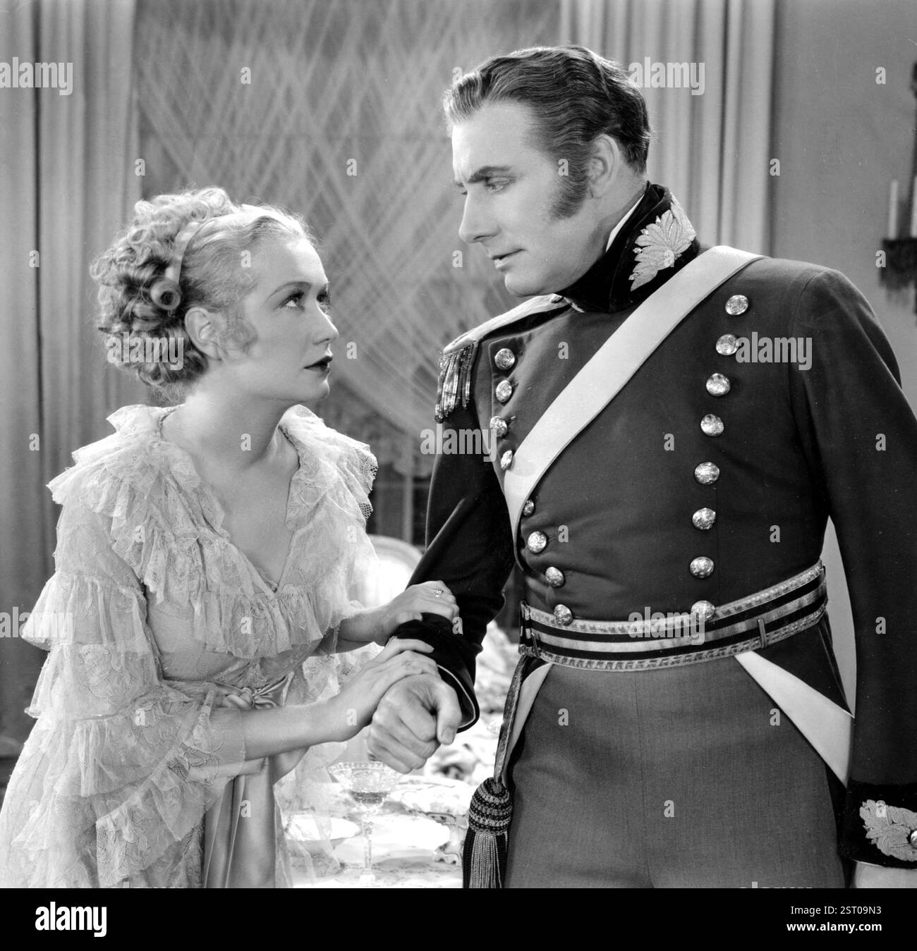 BECKY SHARP [US 1935] MIRIAM HOPKINS as Becky Sharp, ALAN MOWBRAY as ...