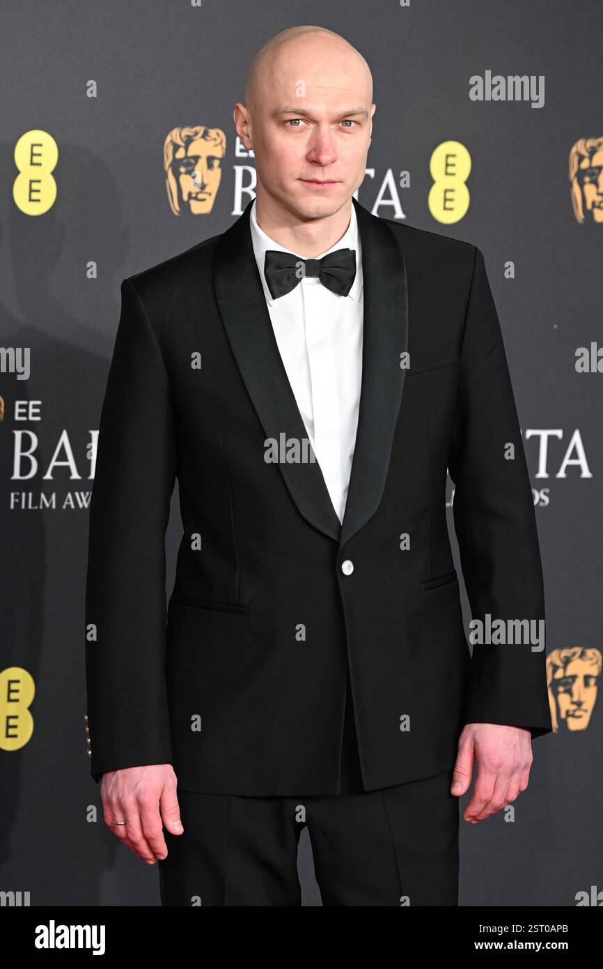 London, UK. 16th Feb, 2025. Russian actor Yuriy Borisov attends the EE ...
