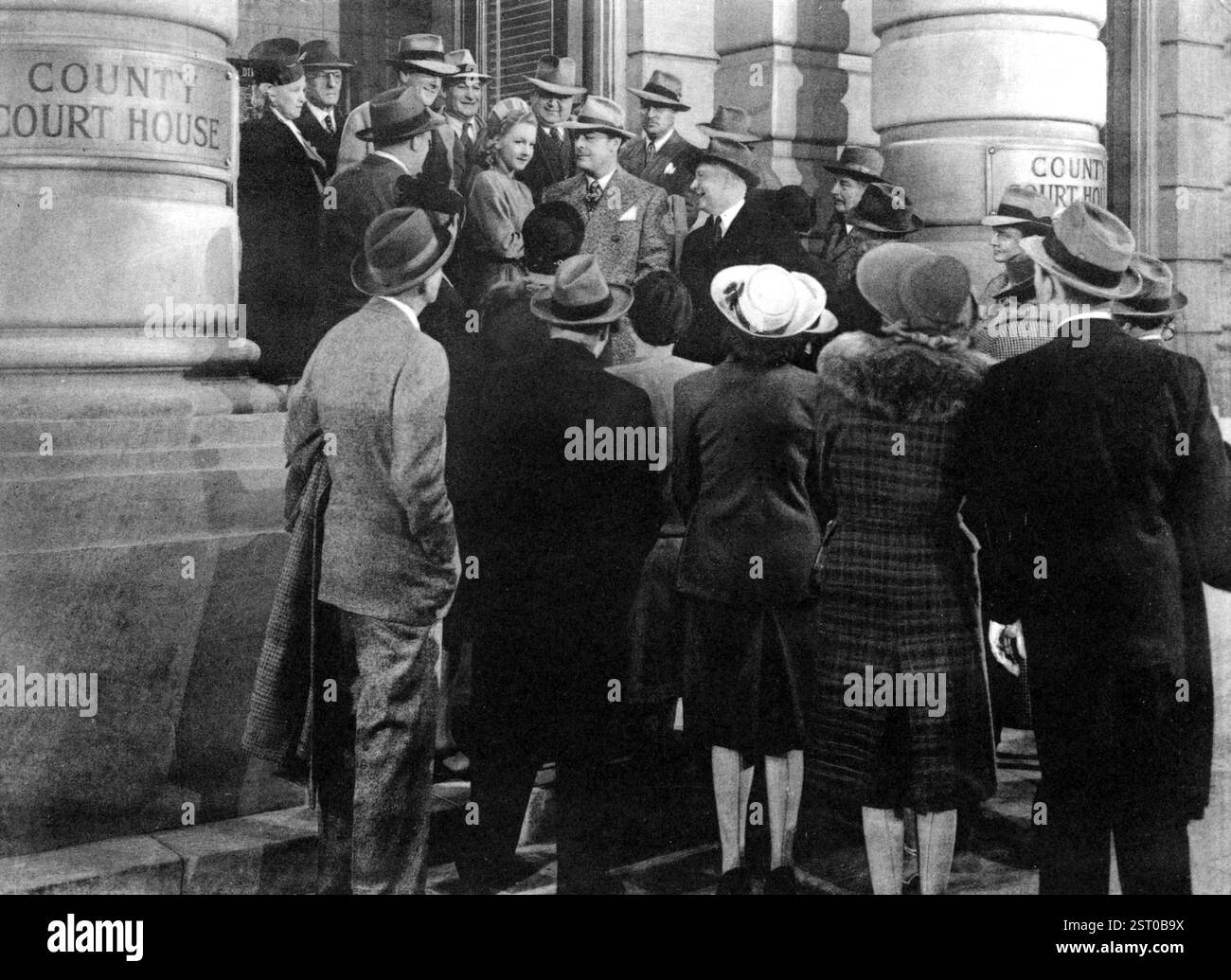 THE GLASS KEY [US 1942] BONITA GRANVILLE, BRIAN DONLEVY Date: 1942 ...