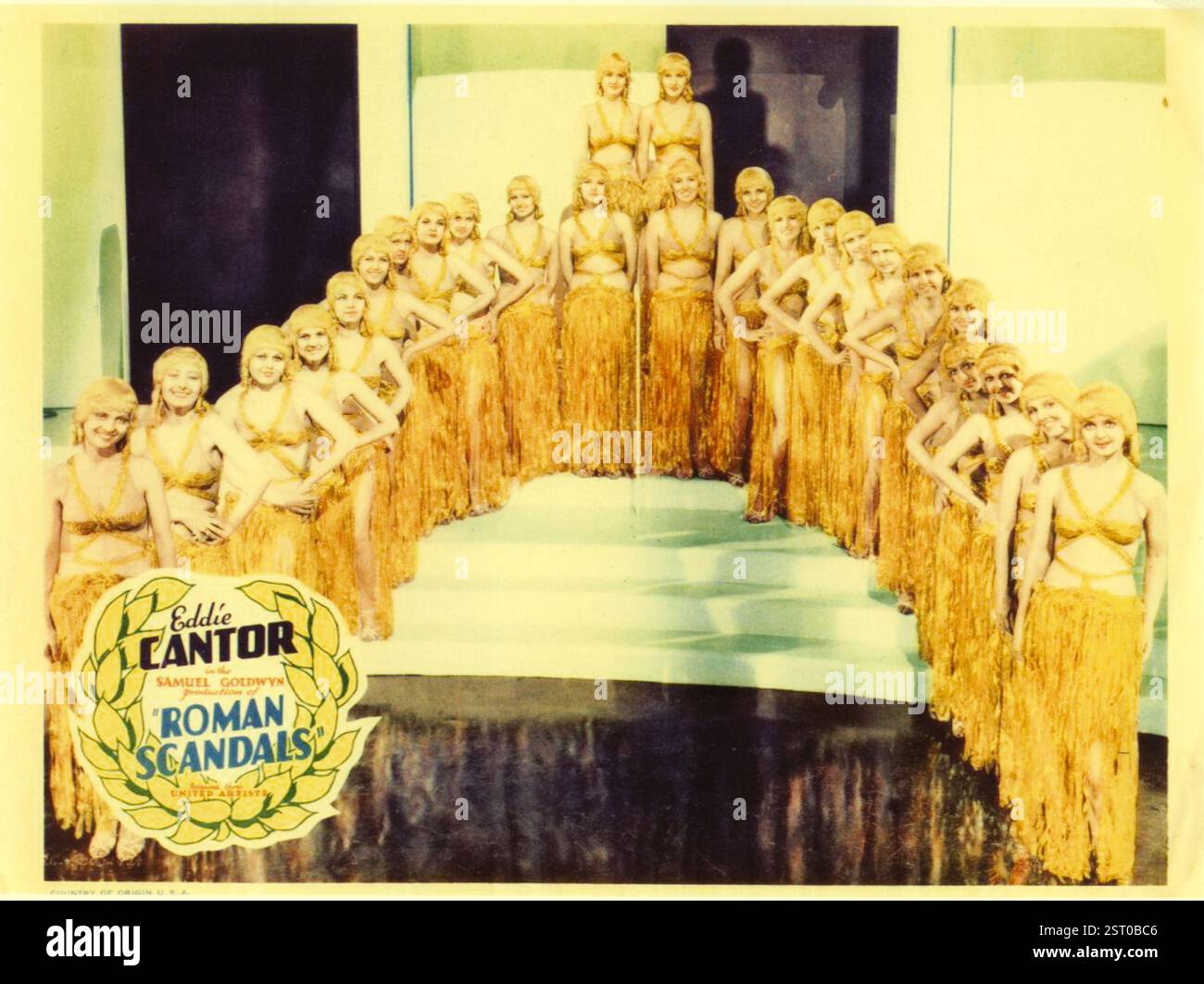 ROMAN SCANDALS [US 1933] The Goldwyn Girls Date: 1933 Stock Photo - Alamy