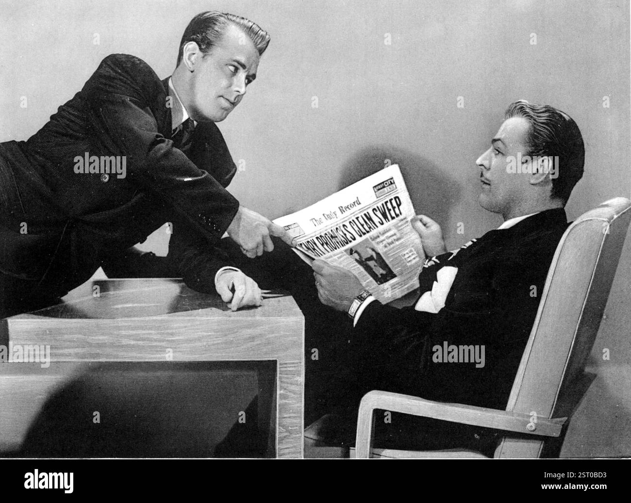 THE GLASS KEY [US 1942] ALAN LADD, BRIAN DONLEVY Date: 1942 Stock Photo ...