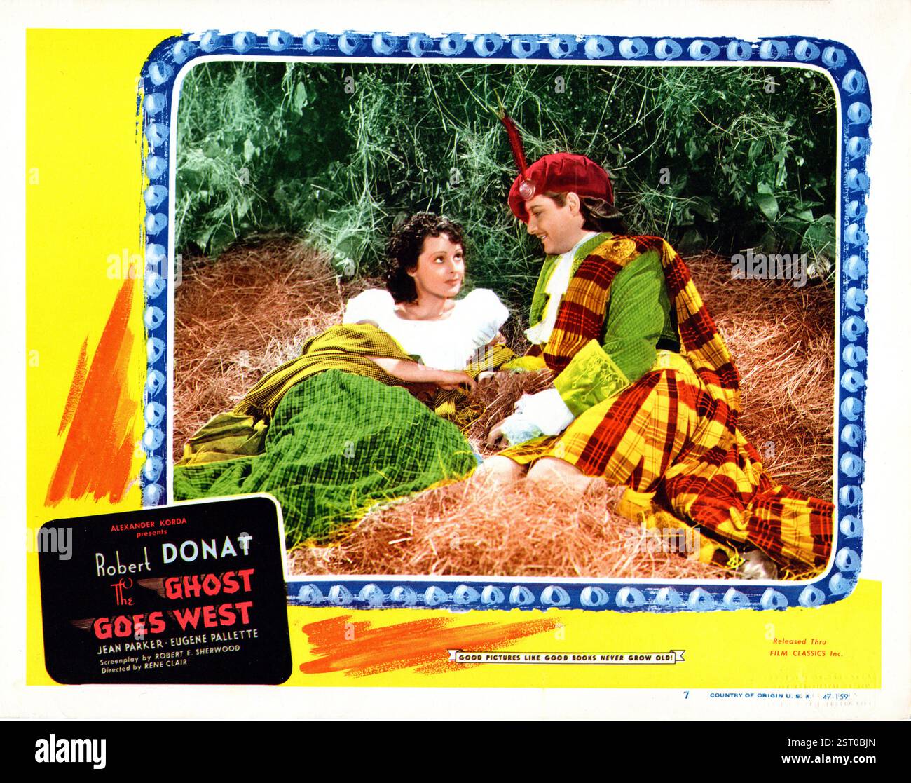 THE GHOST GOES WEST [BR 1935] PATRICIA HILLIARD, ROBERT DONAT Date ...