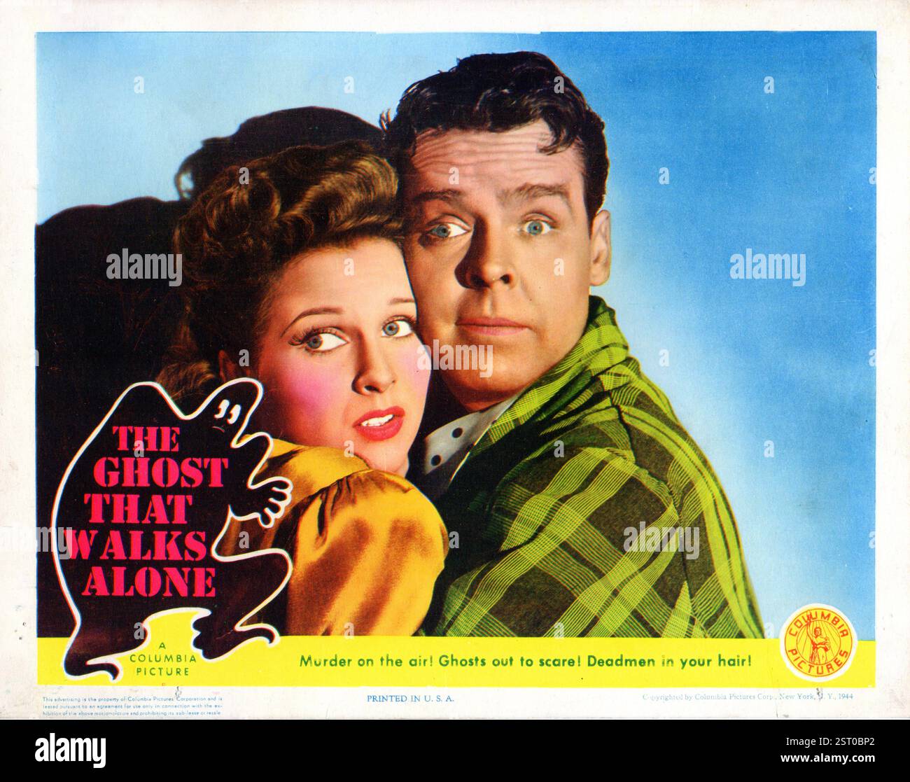 THE GHOST THAT WALKS ALONE [US 1944] LYNNE ROBERTS, ARTHUR LAKE Date ...