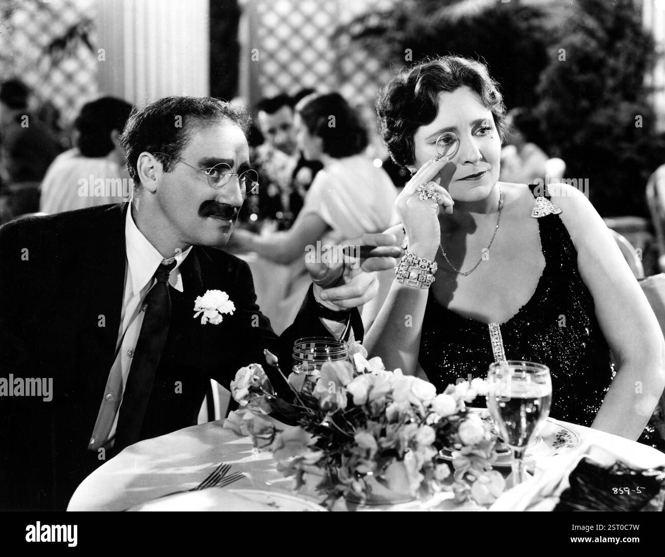 A NIGHT AT THE OPERA [US 1935] GROUCHO MARX, MARGARET DUMONT Date: 1935 ...
