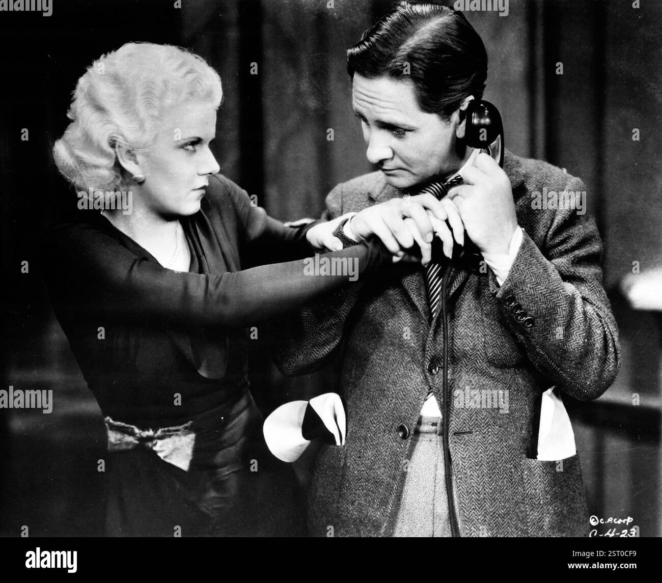 PLATINUM BLONDE [US 1931] JEAN HARLOW, ROBERT WILLIAMS Date: 1931 Stock Photo - Alamy