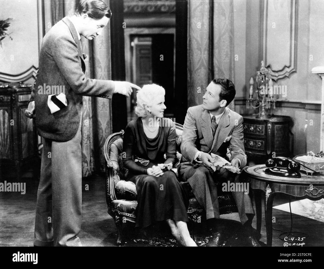 PLATINUM BLONDE [US 1931] ROBERT WILLIAMS, JEAN HARLOW, [?] Date: 1931 Stock Photo - Alamy