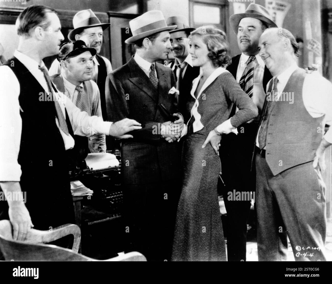 PLATINUM BLONDE [US 1931] ROBERT WILLIAMS, LORETTA YOUNG Date: 1931 Stock Photo - Alamy