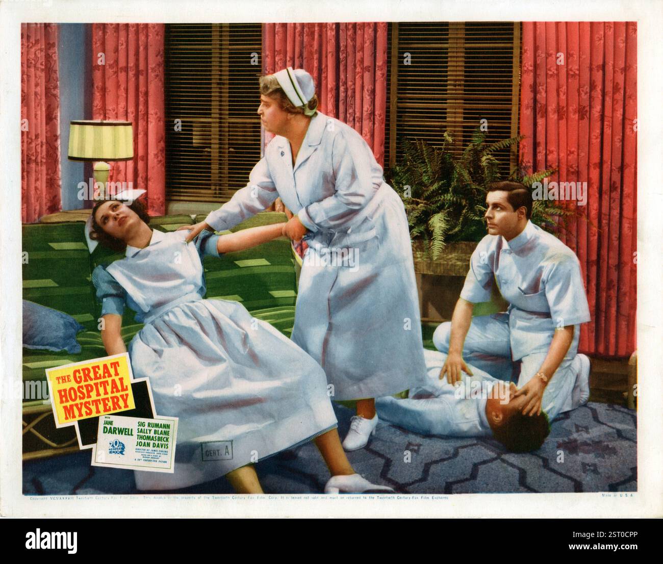 THE GREAT HOSPITAL MYSTERY [US 1937] [unidentified], JANE DARWELL ...