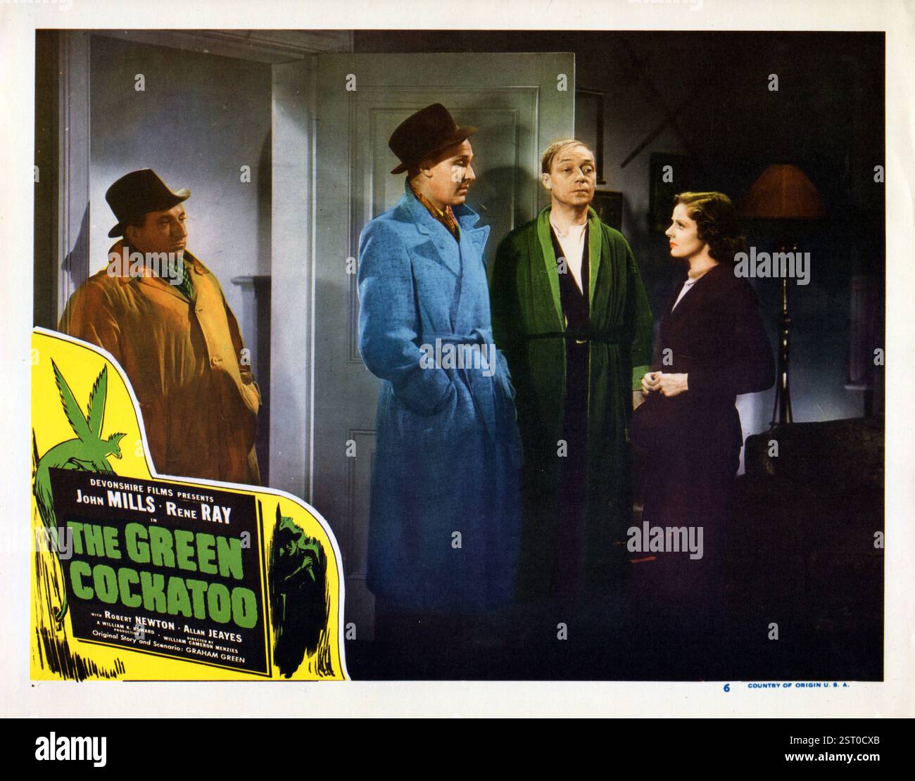 THE GREEN COCKATOO [BR 1937] JULIAN VEDEY, BRUCE SETON, [?], RENE RAY ...