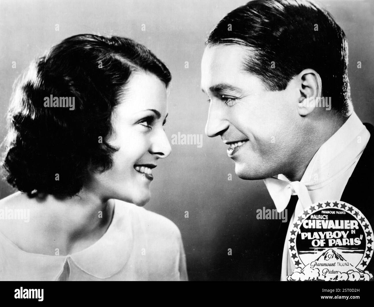 PLAYBOY OF PARIS [US 1930] [?] FRANCES DEE, MAURICE CHEVALIER Date: 1930 Stock Photo - Alamy