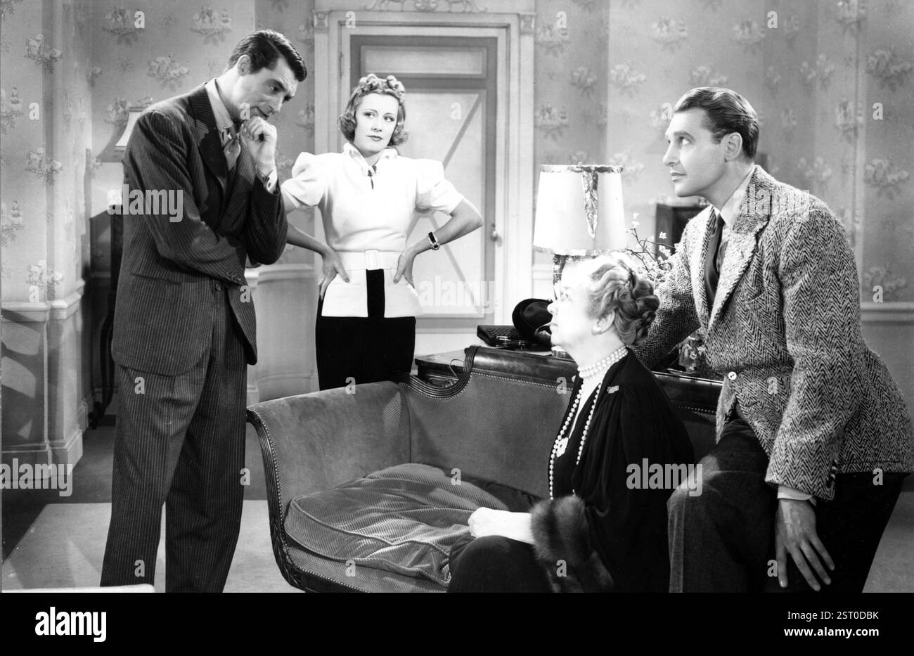 THE AWFUL TRUTH [US 1937] CARY GRANT, IRENE DUNNE, ESTHER DALE, RALPH ...