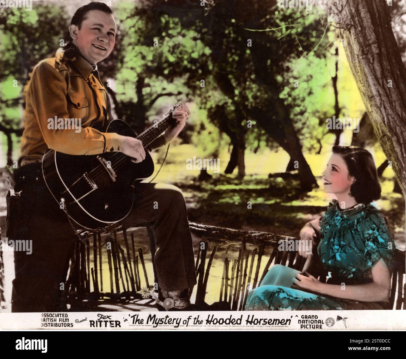 THE MYSTERY OF THE HOODED HORSEMEN [US 1937] TEX RITTER, IRIS MEREDITH ...