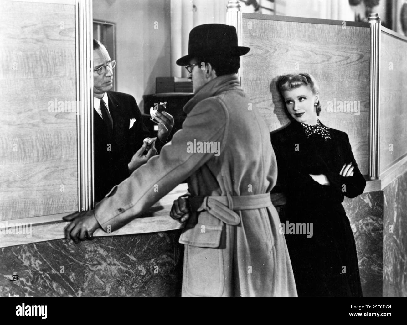 BACHELOR MOTHER [US 1939] [L-R IRVING BACON, DAVID NIVEN, GINGER ROGERS ...
