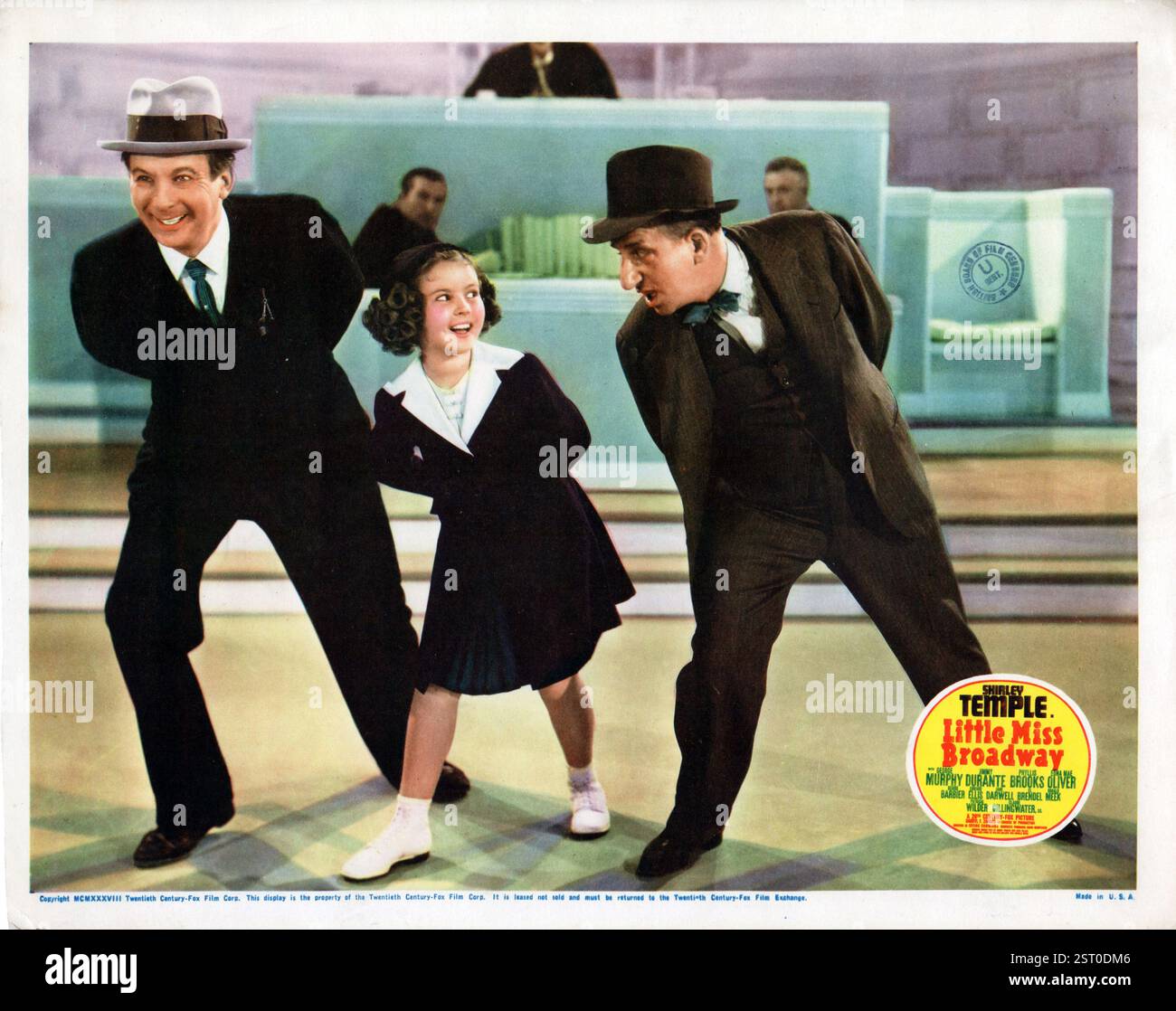 LITTLE MISS BROADWAY [US 1938] EL BRENDEL, SHIRLEY TEMPLE, JIMMY ...