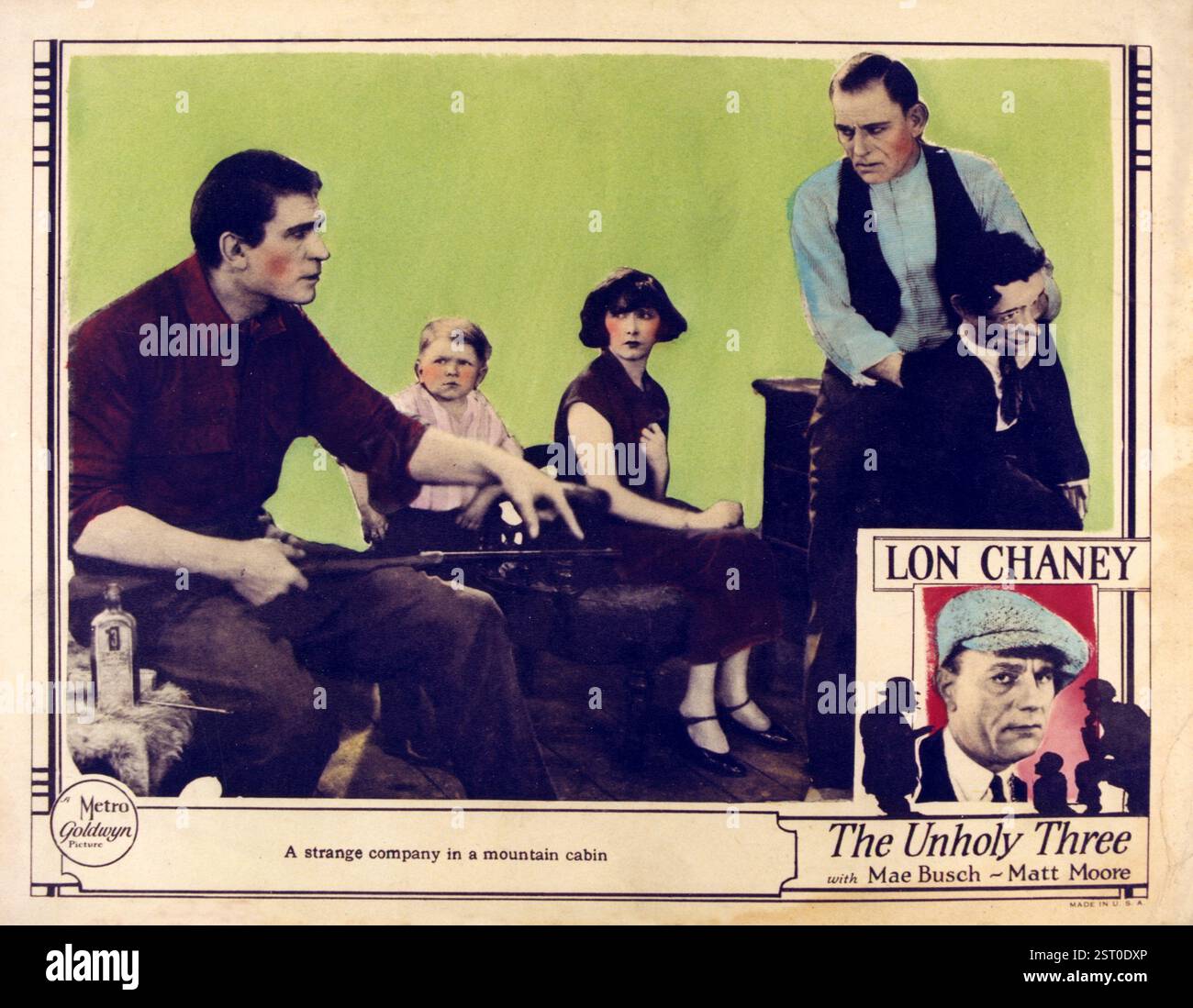 THE UNHOLY THREE [US 1930] ELLIOTT NUGENT, HARRY EARLES, MAE BUSCH, LON ...