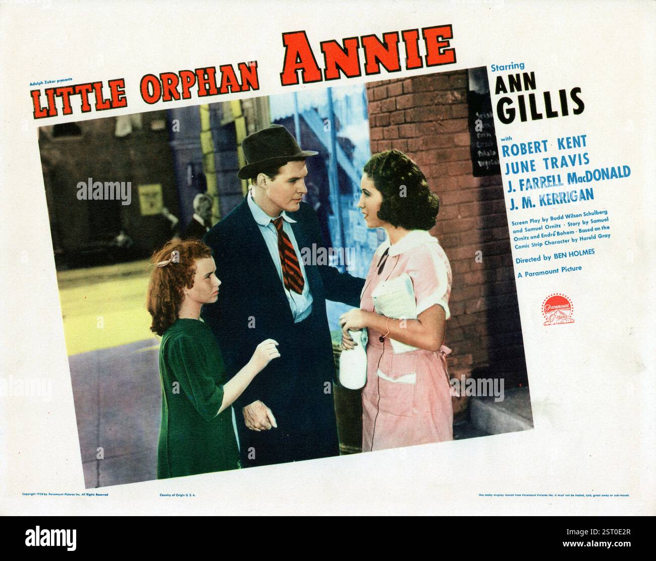 LITTLE ORPHAN ANNIE [US 1938] ANN GILLIS, ROBERT KENT, JUNE TRAVIS Date: 1938 Stock Photo - Alamy