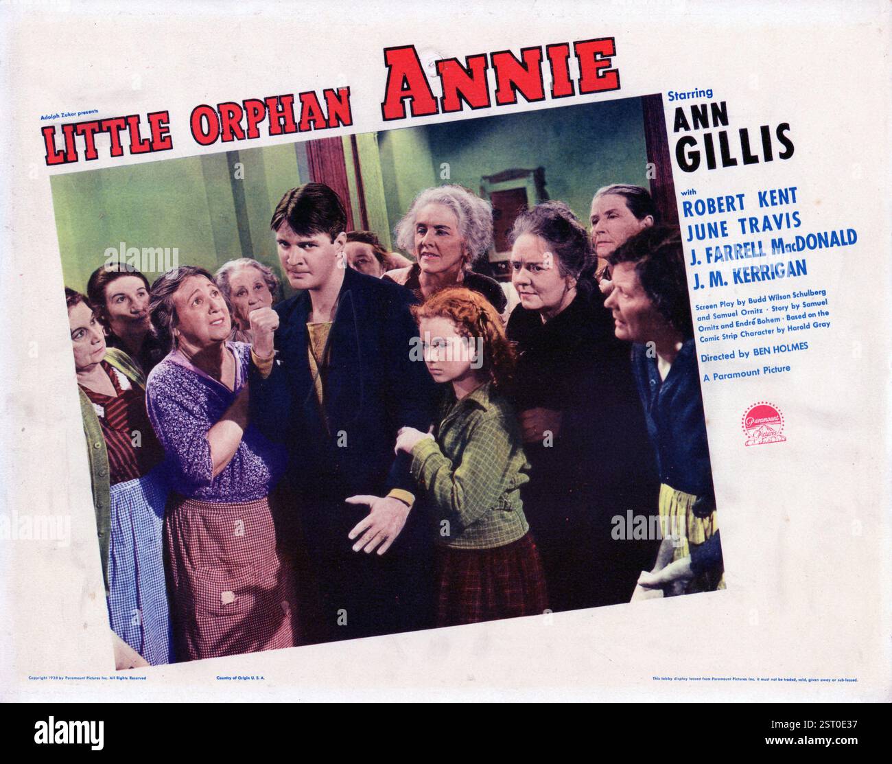 LITTLE ORPHAN ANNIE [US 1938] ROBERT KENT, ANN GILLIS Date: 1938 Stock ...