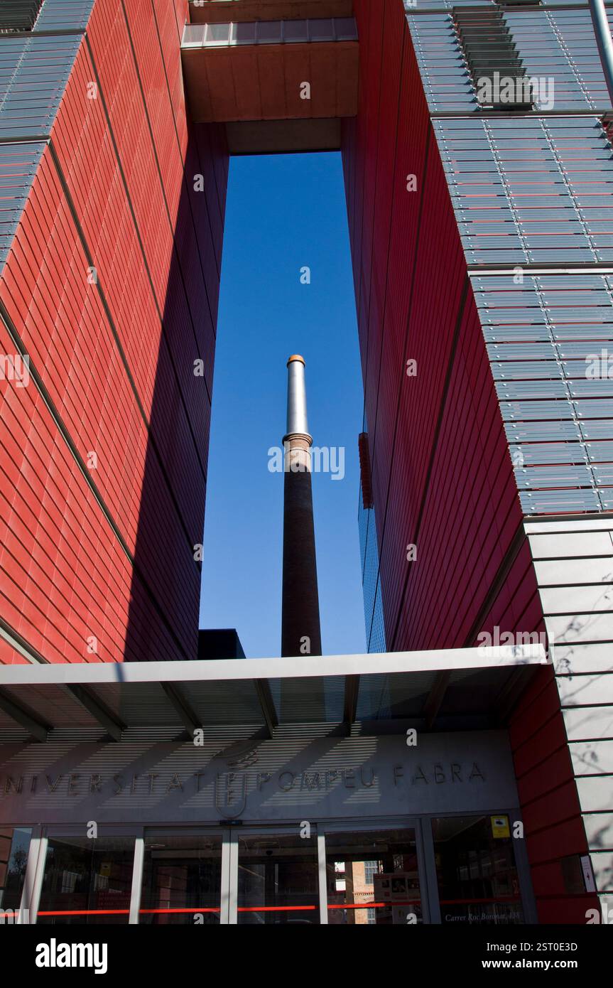 Pompeu Fabra University, Audiovisual Facculty campus in the formerly ...