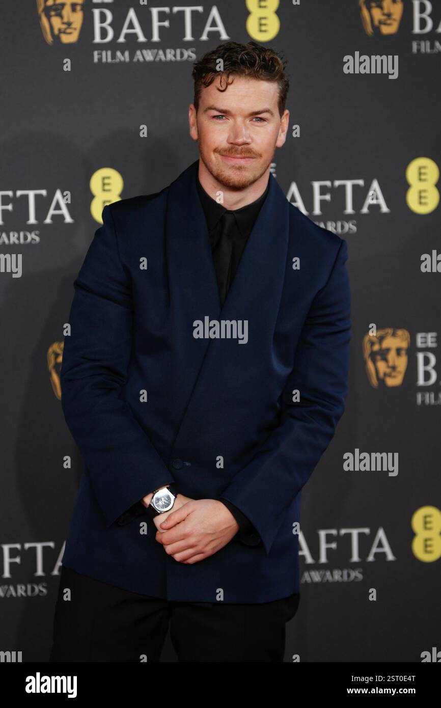 London, USA. 16th Feb, 2025. Will Poulter attends the red carpet for ...