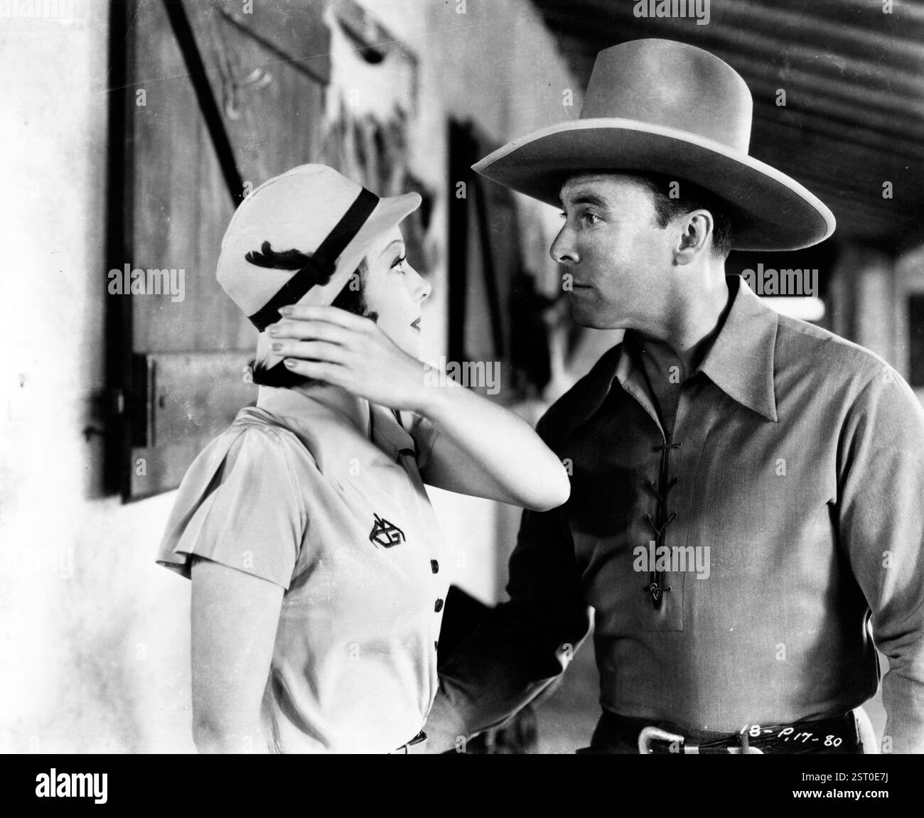 THE BORDER PATROLMAN [US 1936] POLLY ANNA YOUNG, GEORGE O'BRIEN Date ...