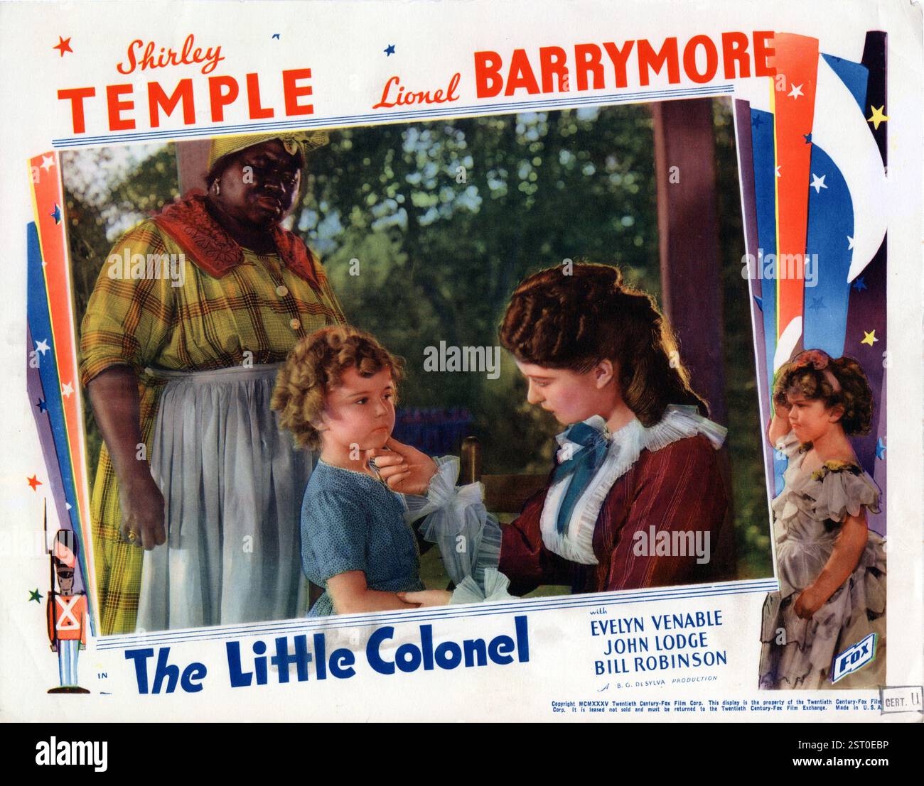 THE LITTLE COLONEL [US 1935] HATTIE MCDANIEL, SHIRLEY TEMPLE, EVELYN ...