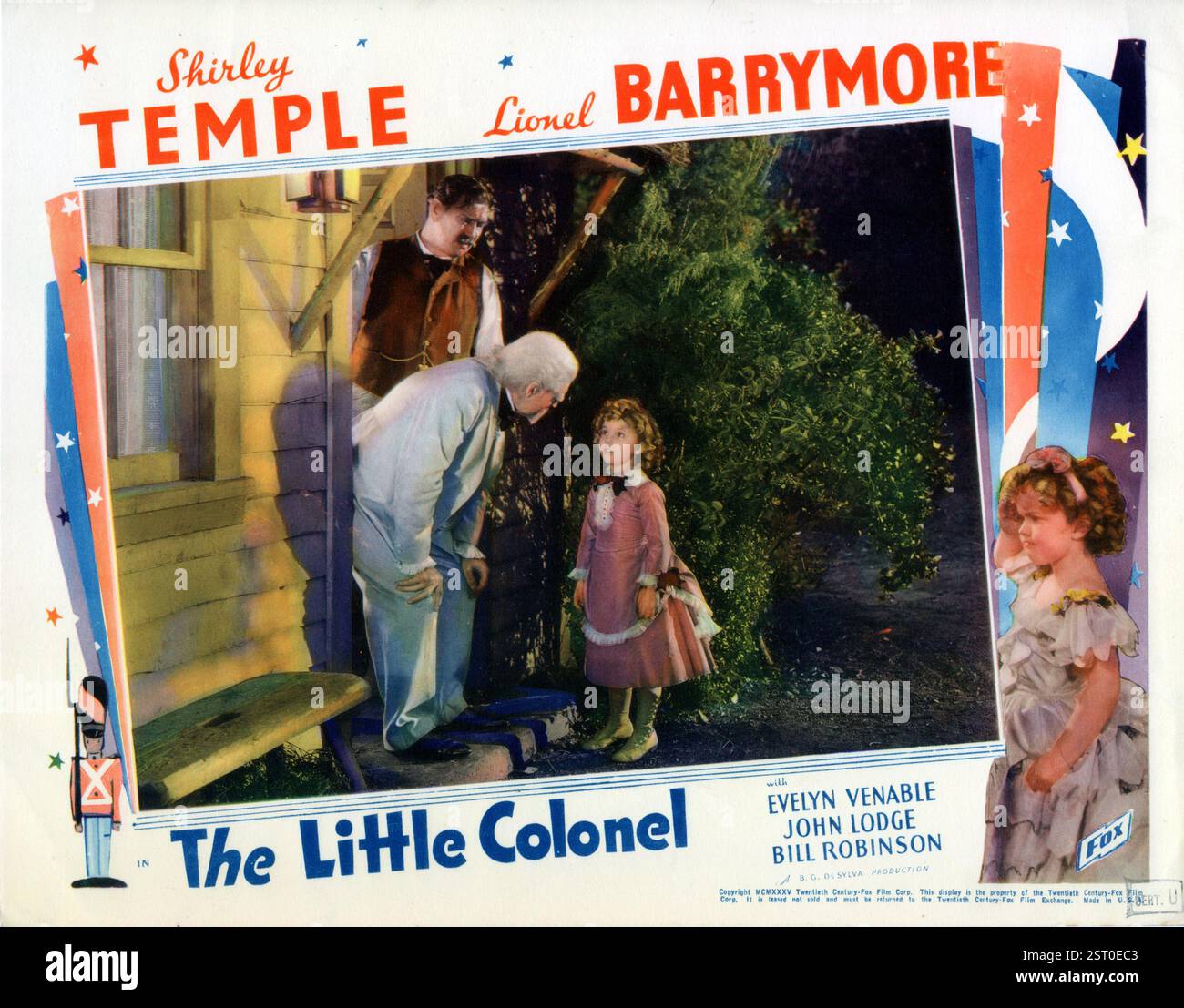 THE LITTLE COLONEL [US 1935] LIONEL BARRYMORE, SHIRLEY TEMPLE Date ...