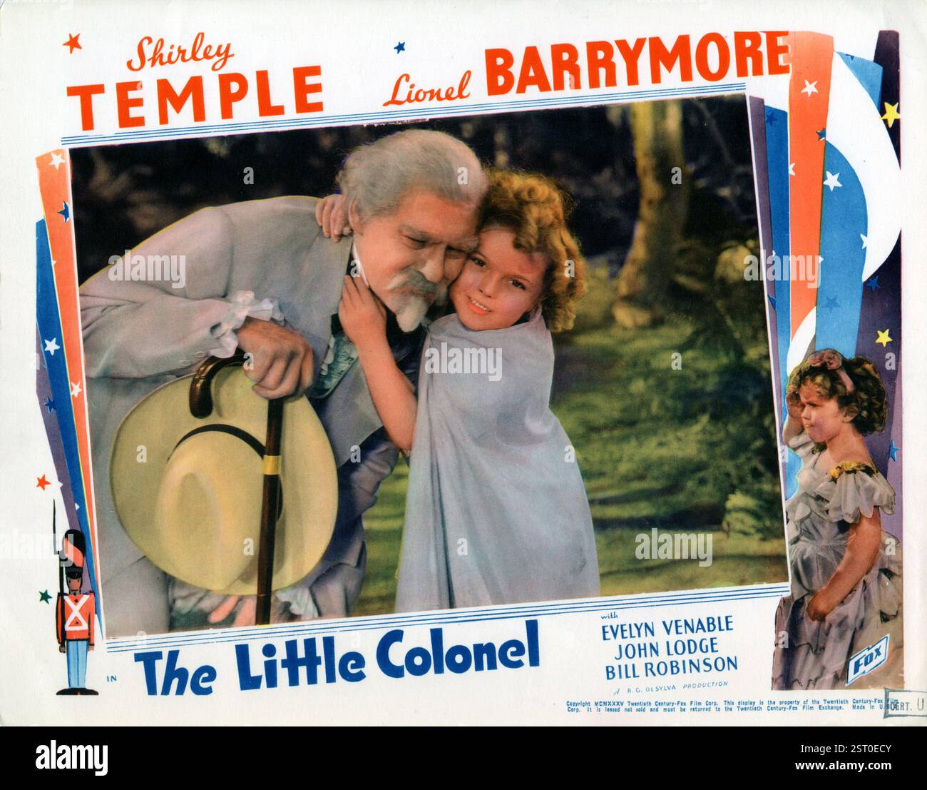 THE LITTLE COLONEL [US 1935] LIONEL BARRYMORE, SHIRLEY TEMPLE Date ...