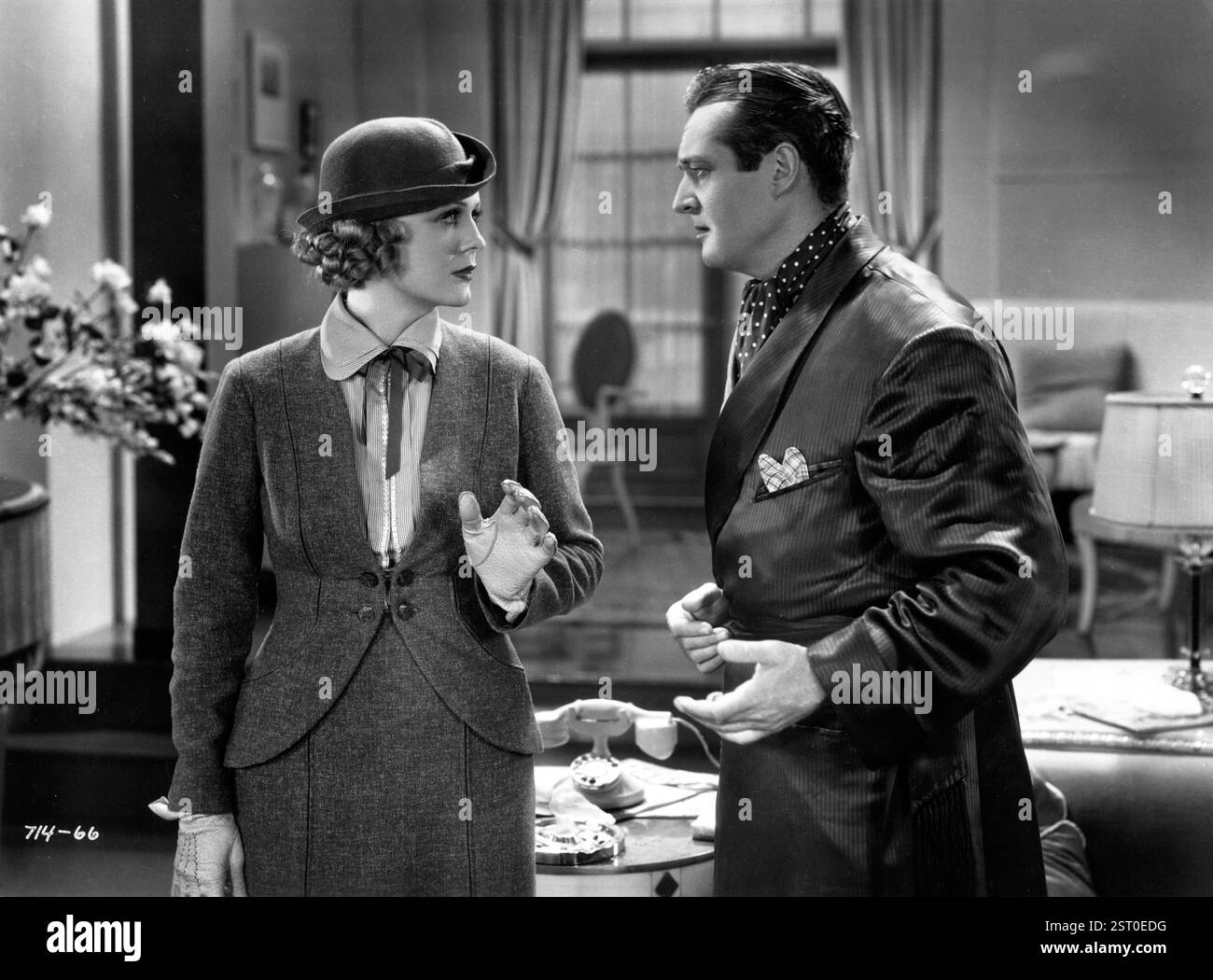 GIFT OF GAB [US 1934] GLORIA STUART, EDMUND LOWE Date: 1934 Stock Photo ...