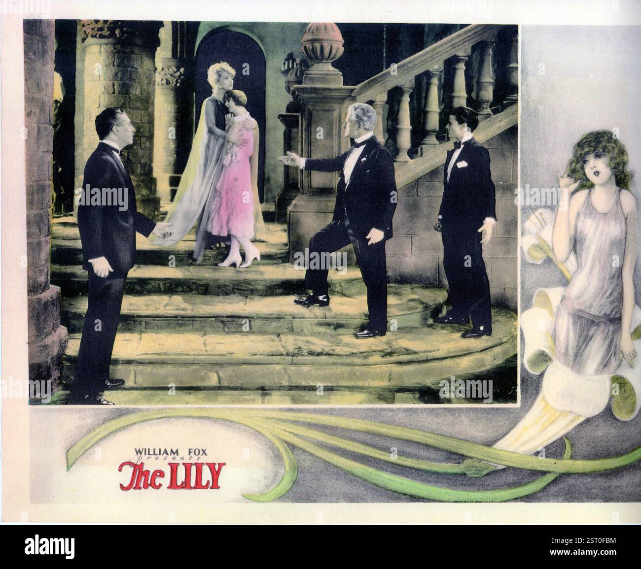 THE LILY [US 1926] RICHARD TUCKER [left], BARRY NORTON [far right] Date ...