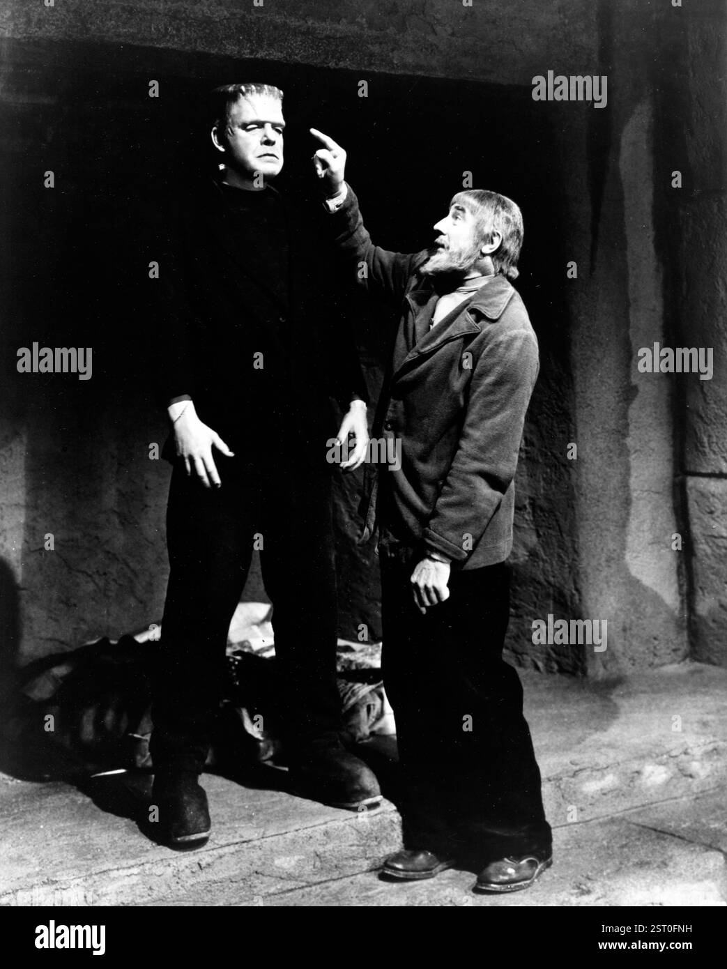 THE GHOST OF FRANKENSTEIN [US 1942] LON CHANEY JR as The Monster, BELA ...