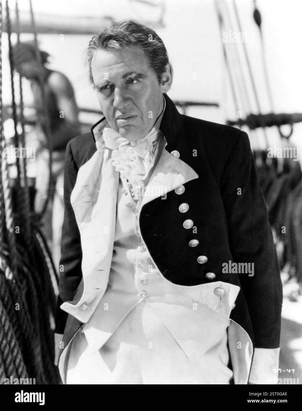 MUTINY ON THE BOUNTY [US 1935] CHARLES LAUGHTON as Captain Bligh Date ...