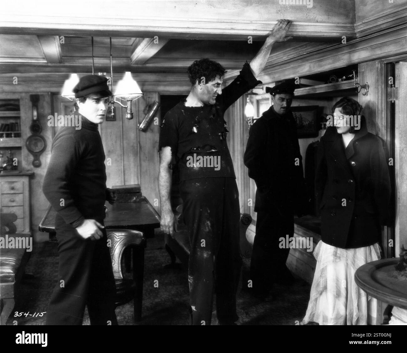 ACROSS TO SINGAPORE [US 1928] [L-R] RAMON NOVARRO, ERNEST TORRENCE ...