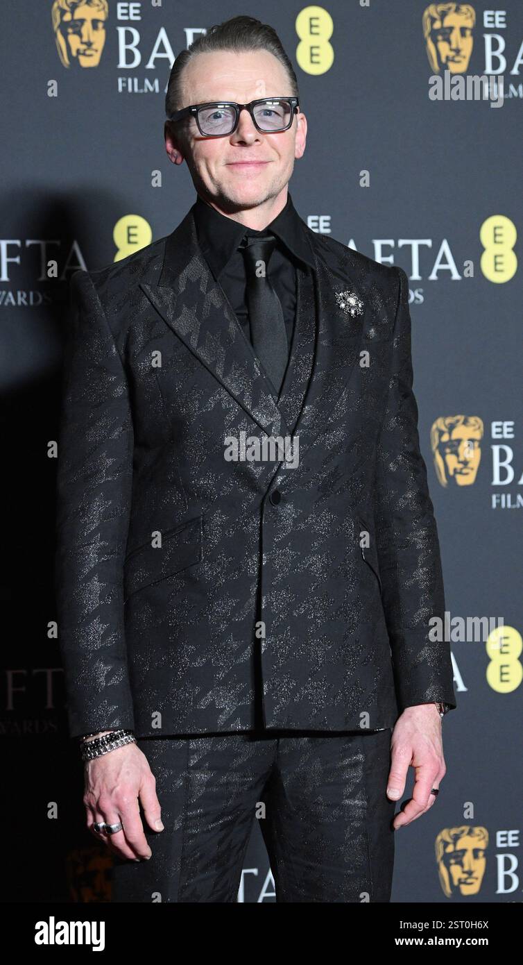 London, UK. 16th Feb, 2025. British actor Simon Pegg attends the ...