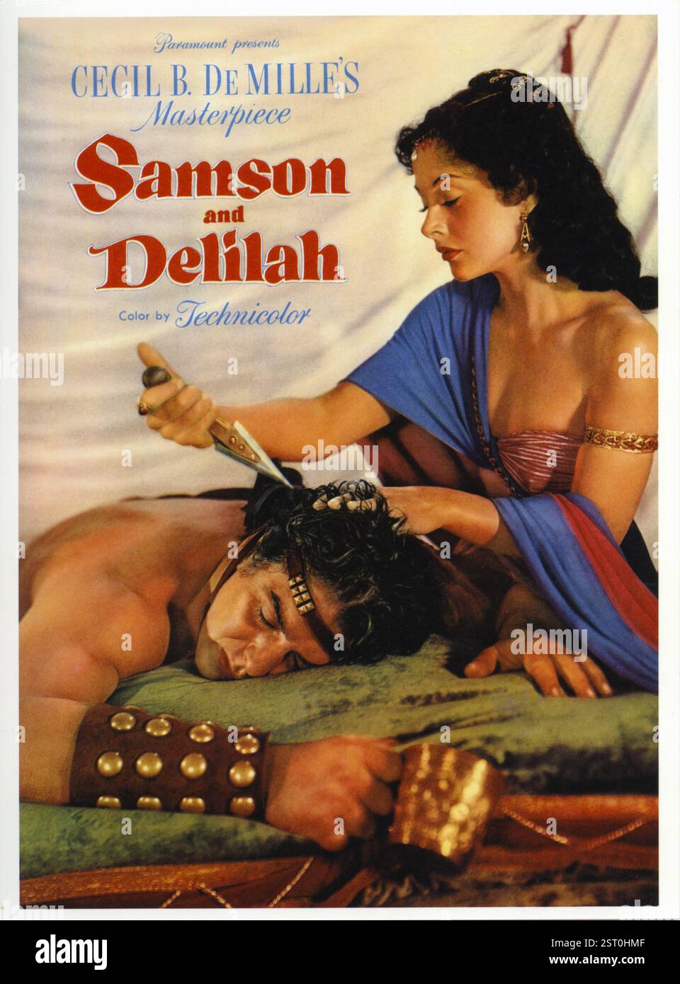 SAMSON AND DELILAH [US 1949] VICTOR MATURE, HEDY LAMARR Date: 1949 Stock Photo - Alamy