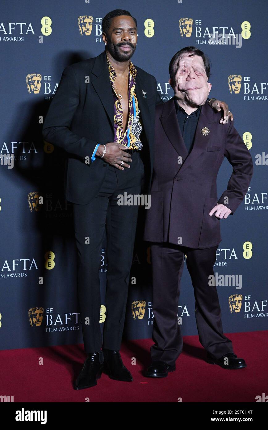 London, UK. 16th Feb, 2025. American actor Coleman Domingo and British ...