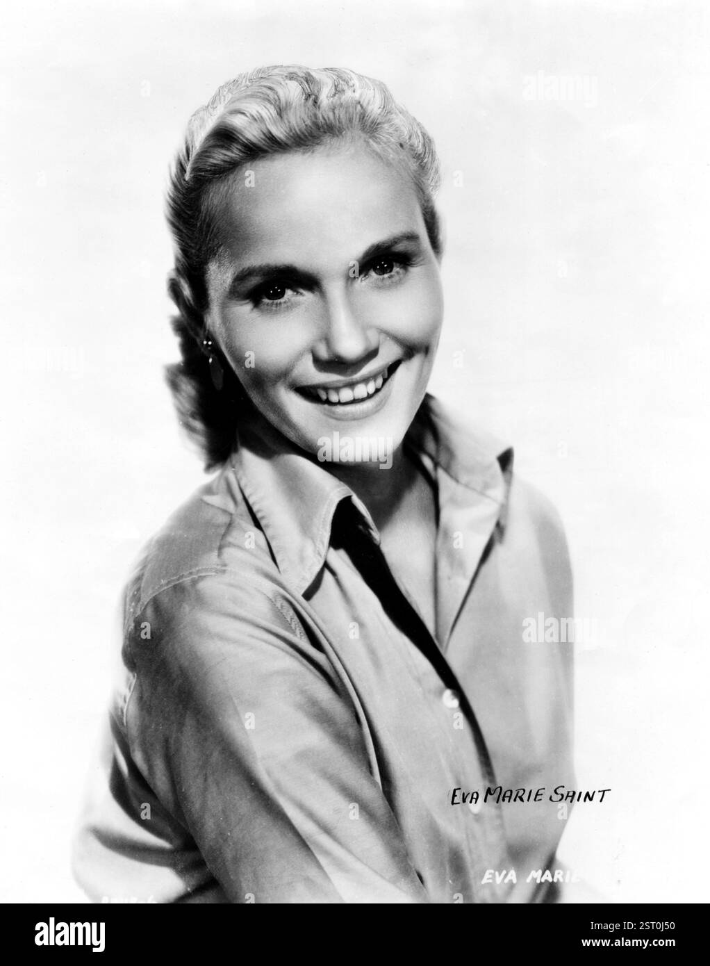 EVA MARIE SAINT [b. 1924] American film actress Date: 1924 Stock Photo ...