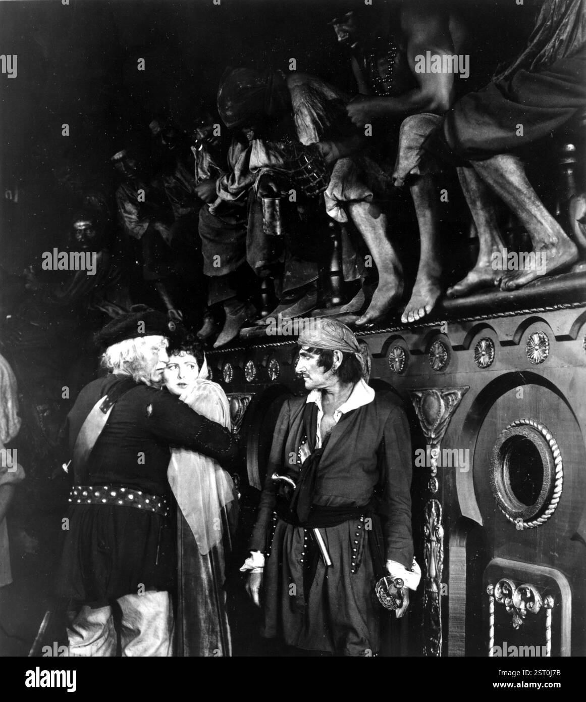 THE BLACK PIRATE [US 1926] DONALD CRISP, BILLIE DOVE, SAM DE GRASSE ...