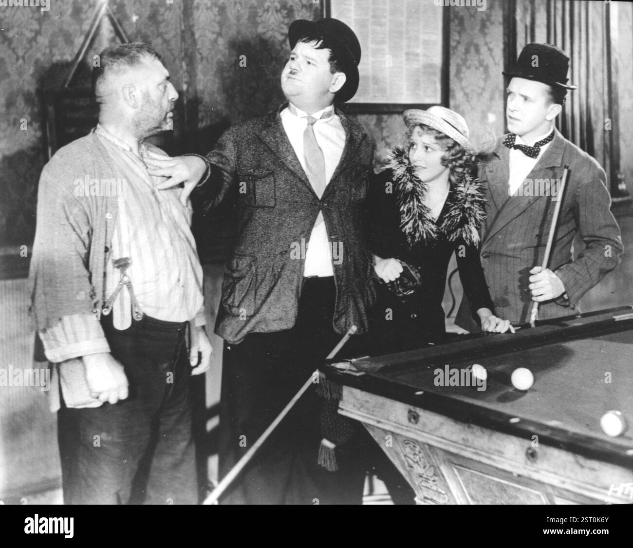 ANY OLD PORT [US 1932] WALTER LONG, OLIVER HARDY, JULIE BISHOP, STAN LAUREL Date: 1932 Stock ...