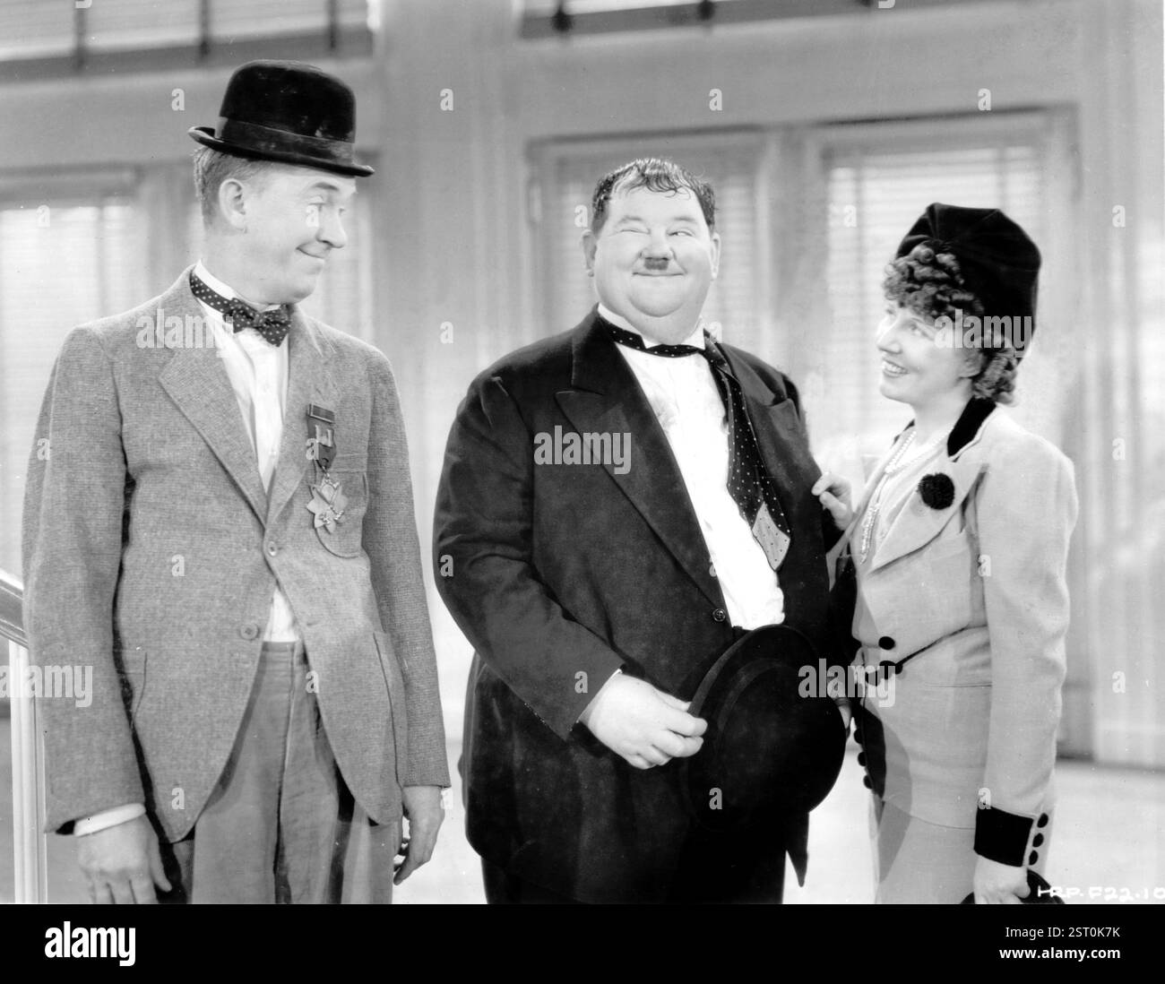 BLOCK-HEADS [US 1938] STAN LAUREL, OLIVER HARDY, PATSY MORAN Date: 1938 ...