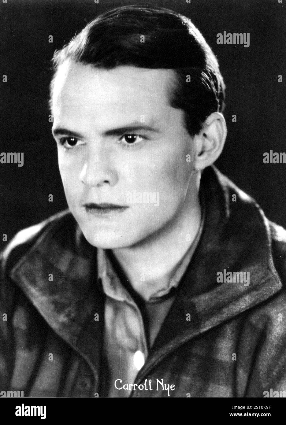 LAND OF THE SILVER FOX [US 1928] CARROLL NYE Date: 1928 Stock Photo - Alamy