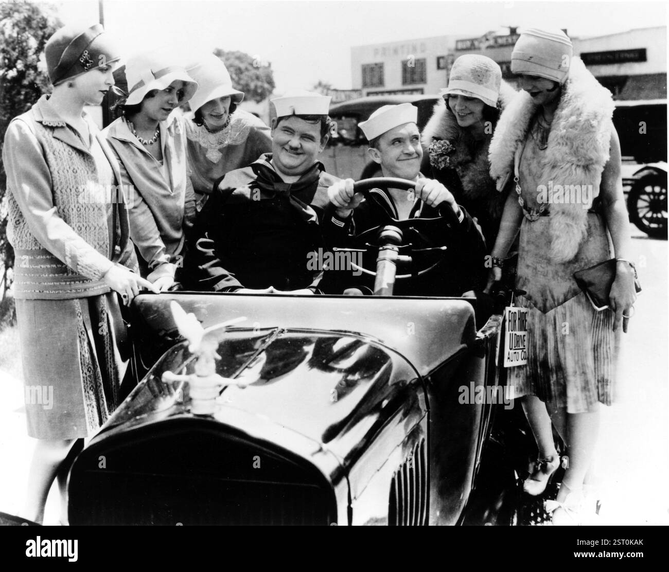 TWO TARS [US 1928] OLIVER HARDY, STAN LAUREL Date: 1928 Stock Photo - Alamy